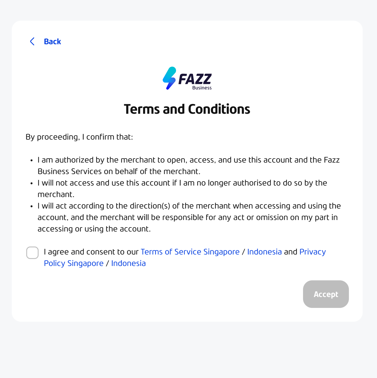 Registrasi Akun Fazz Business Kini Lebih Cepat Pakai SSO