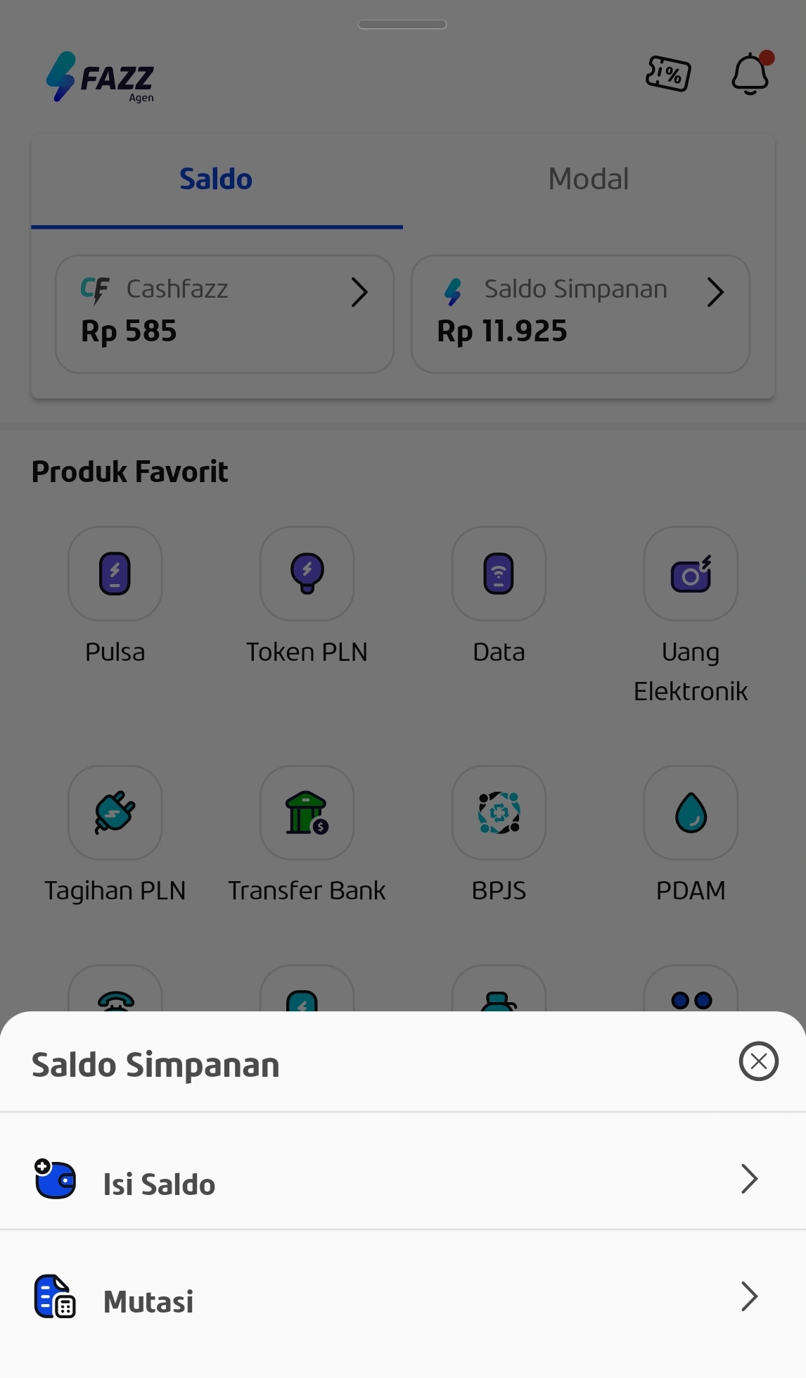 Isi Saldo Simpanan Fazz Agen lewat Virtual Account, Mulai SERIBUAN