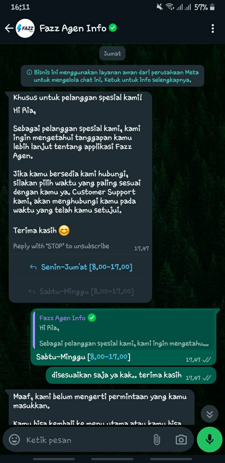 WhatsApp Resmi Fazz Agen Berikut Ini Wajib Kamu Tahu!