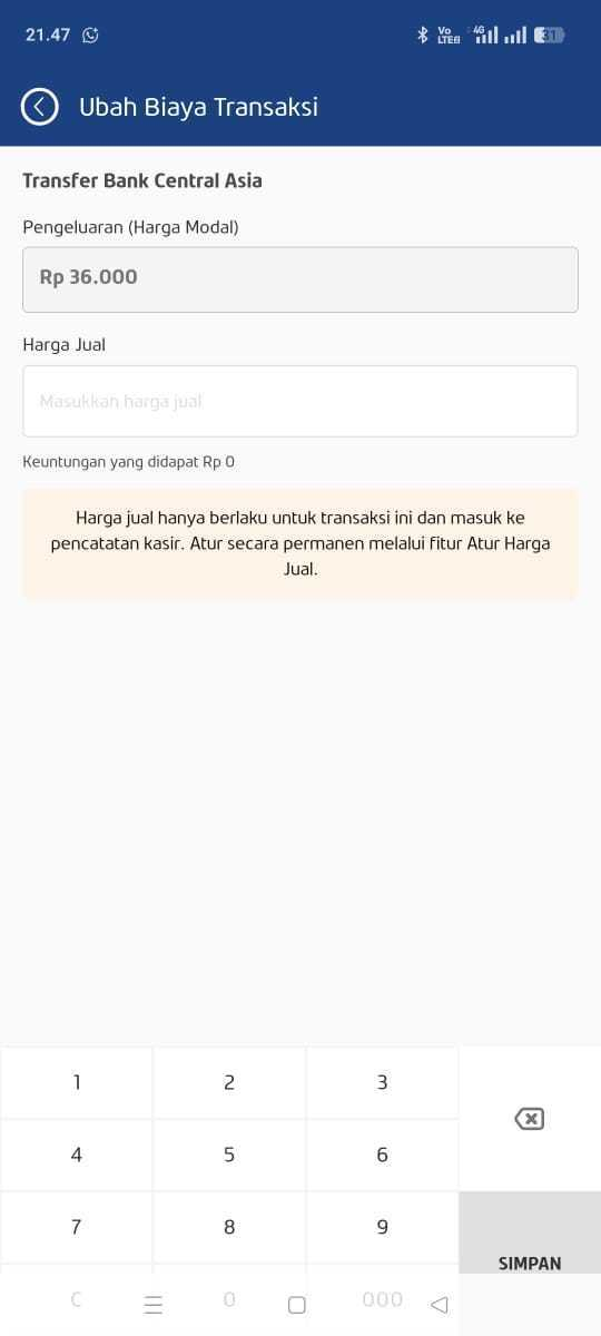 Cara Mengatasi Keyboard “000” Error di Aplikasi Fazz Agen